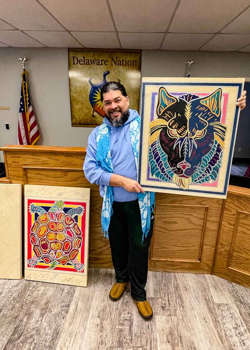 Cherokee Chief Hoskin, other tribal leaders hope to improve Indian Arts ...