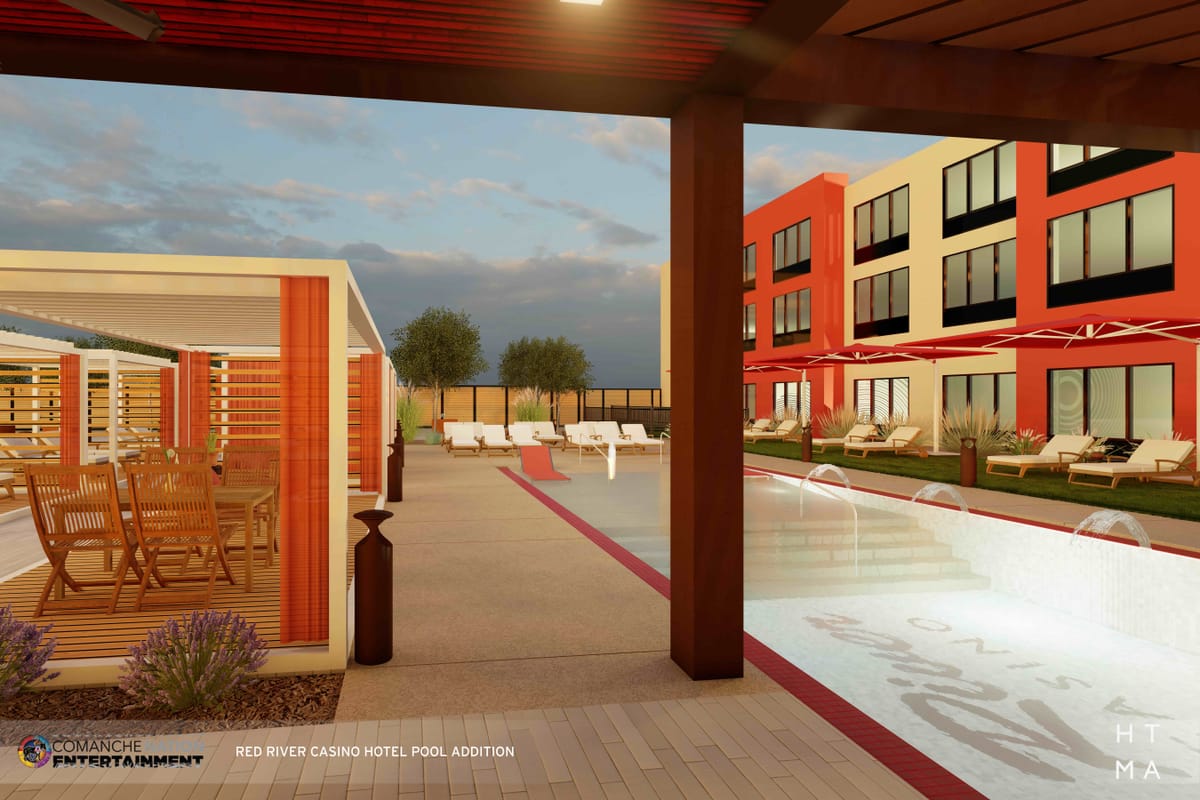Comanche Red River Hotel Casino to Expand with Groundbreaking Pool Addition