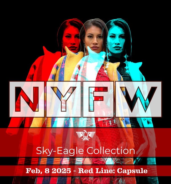 Sky-Eagle Collection Debuts “Red Line Collection” at NYFW Featuring ...